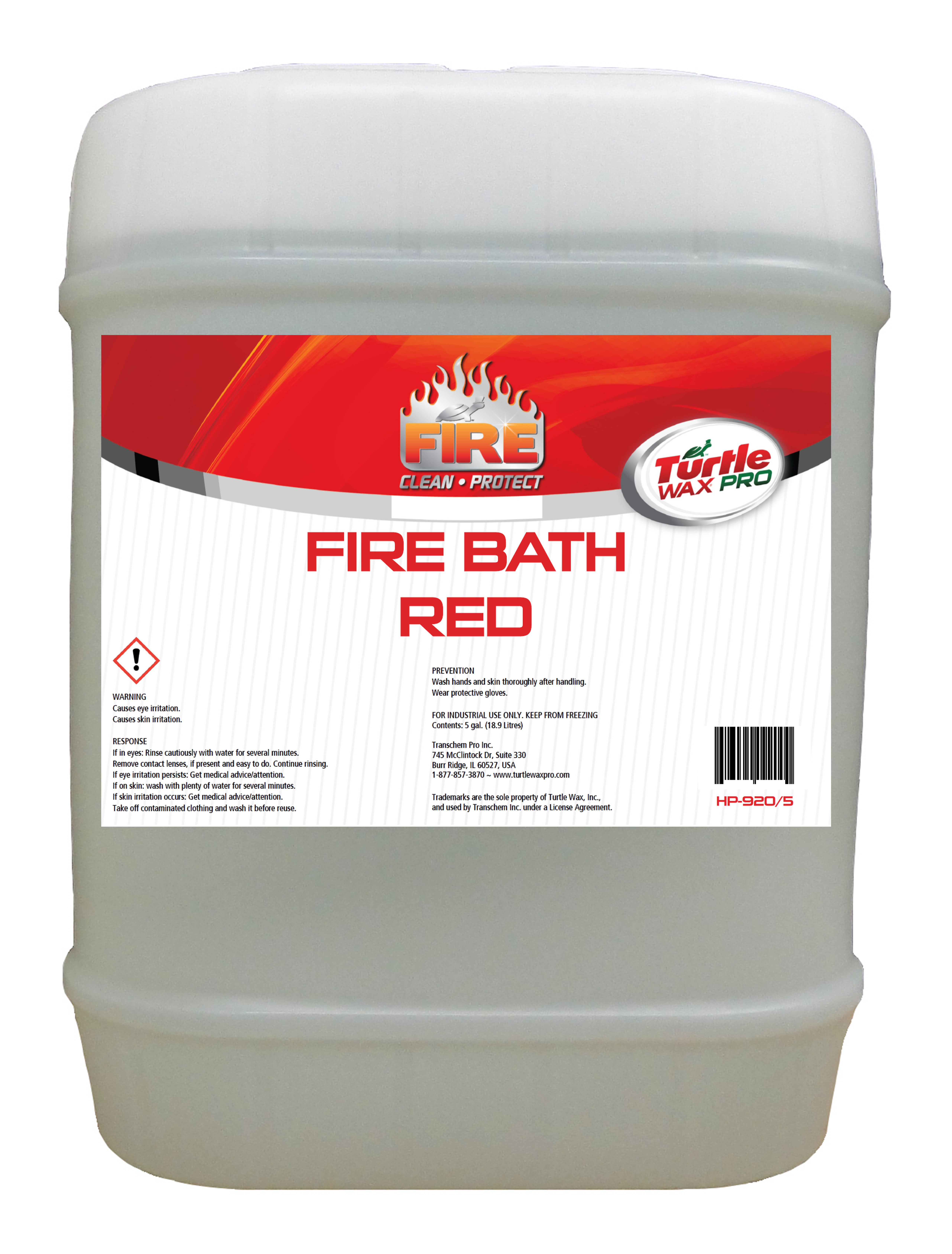 » HP920 Fire Bath Red - My Guy, Inc.